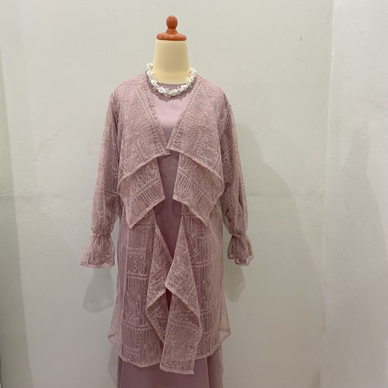 Jual ZHAVANA OUTER | OUTER BRUKAT | OUTER KONDANGAN SIMPLE | OUTER LACE ...