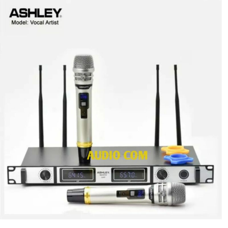 Jual MIC WIRELESS ASHLEY VOCAL ARTIS MIC ASHLEY VOCAL ARTIS ORIGINAL ...