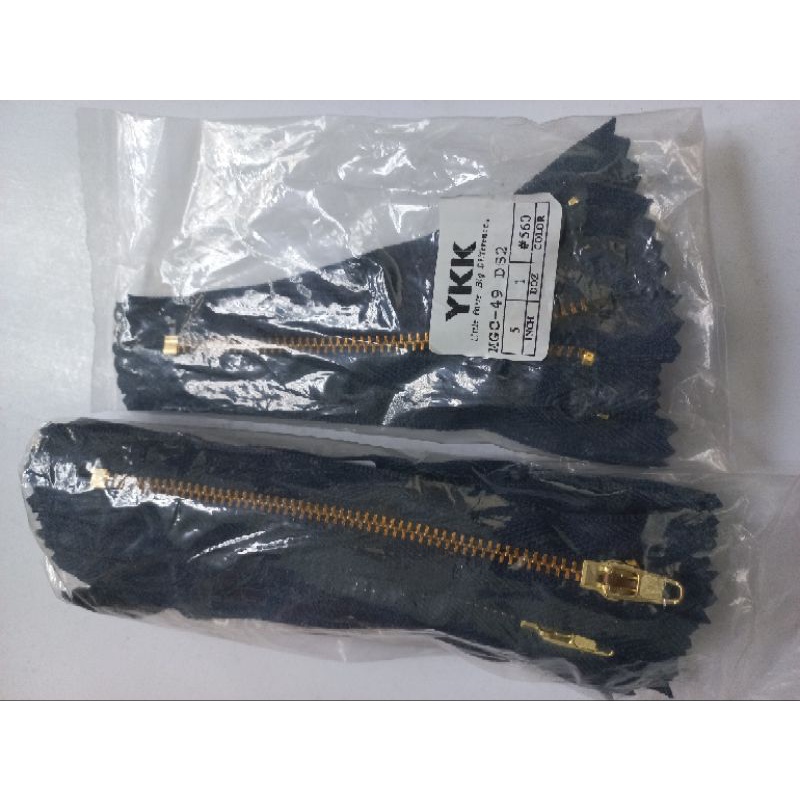 Jual Resleting jaket (YKK Besi) size 5 inchi & 6 inchi harga per 1 pcs | Shopee Indonesia