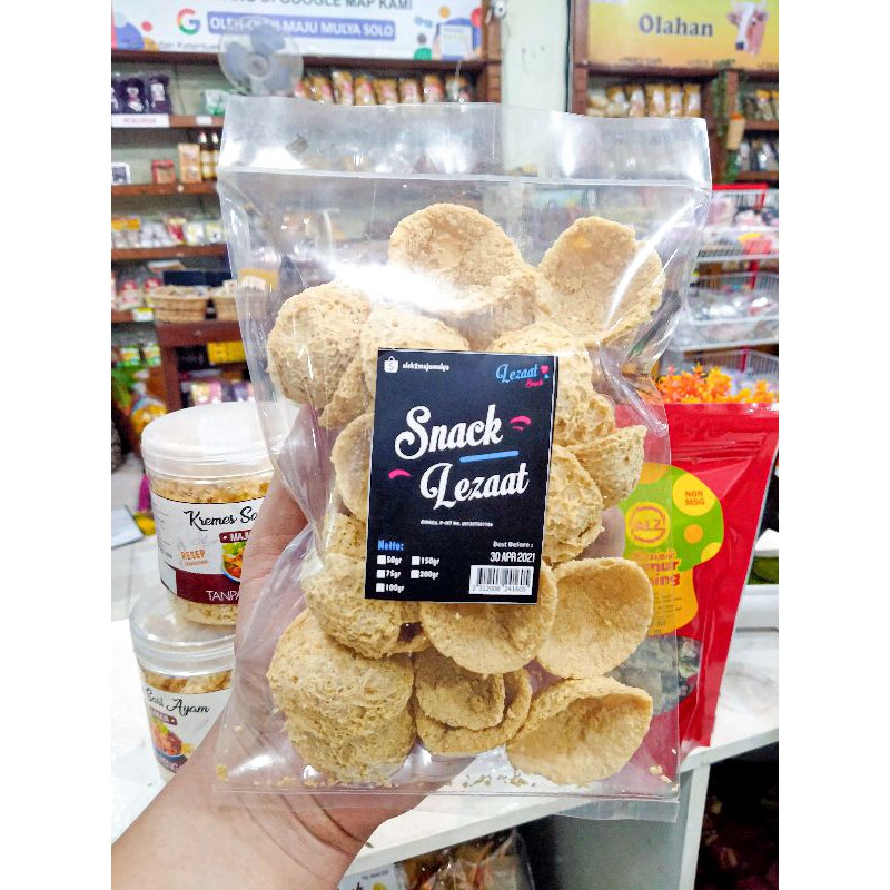 Jual Sedap Snack Kripik Tahu Walik 100gr Gurih Asin Keripik Tahu Pong Tahu Mini Tahu Bangka