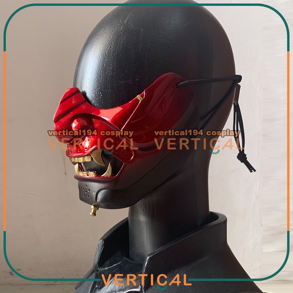 Jual COSPLAY GHOST OF TSUSHIMA MASK TOPENG JIN SAKAI ONI JEPANG HANNYA ...