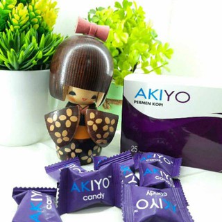 Jual ORIGINAL Akiyo candy original akiyo asli isi 25 butir permen kopi ...