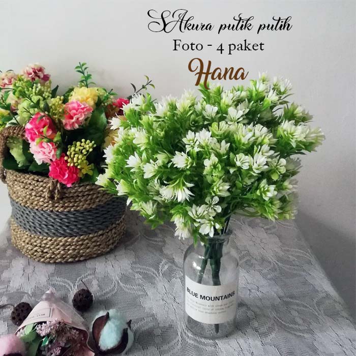 Jual Rumput filler dekorasi/bunga daun plastik dekor | Shopee Indonesia