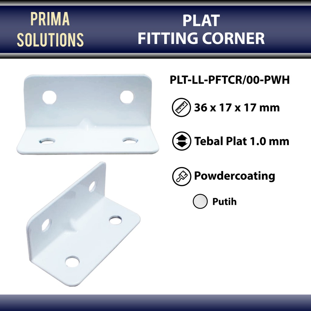 Jual Plat Besi Siku Fitting Corner - Siku Ambalan Furnitur | Shopee ...