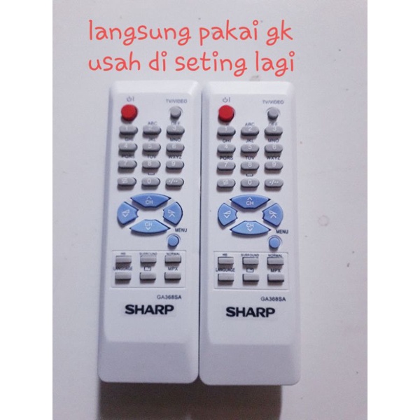 Jual REMOT TV SHARP TABUNG LED | Shopee Indonesia