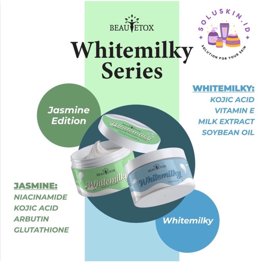 Jual [READY] BEAUTETOX BODY EXFOLIATOR SCRUB JASMINE WHITEMILKY ...