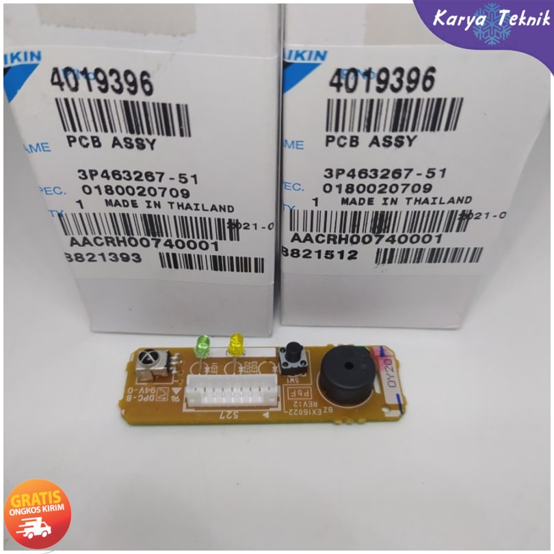 Jual MODUL DISPLAY SENSOR AC DAIKIN THAILAND SOKET 9 PIN ASSY | Shopee ...