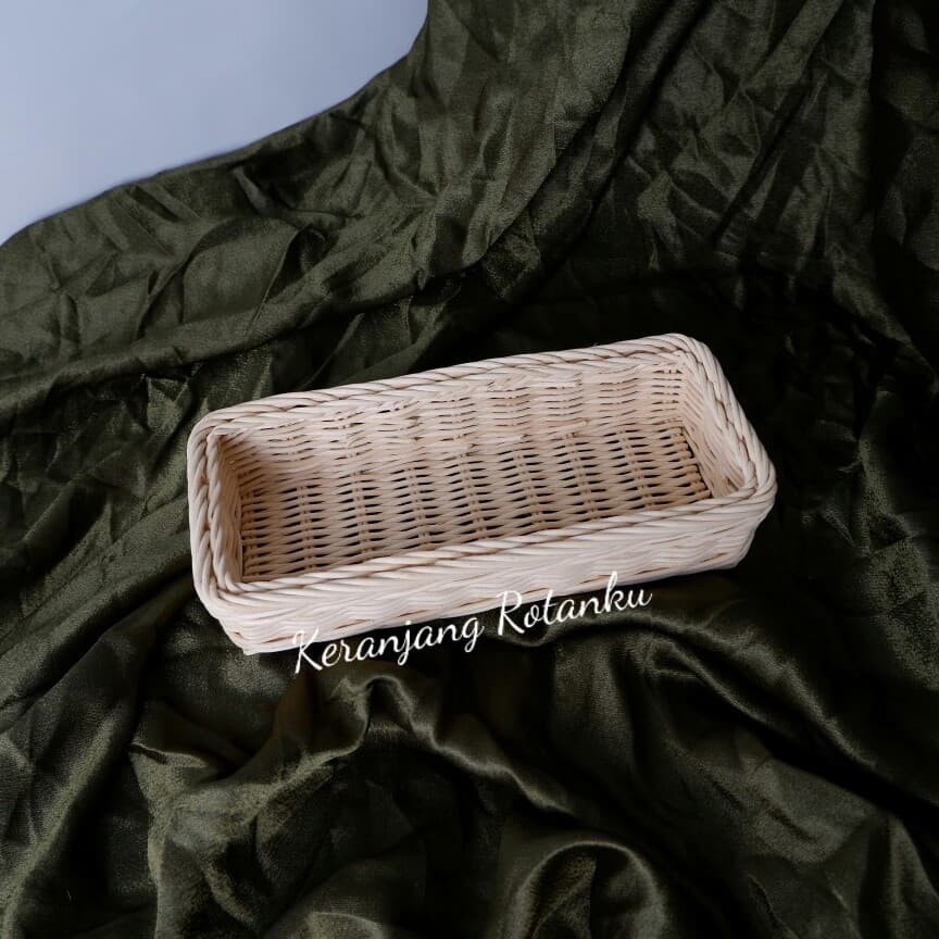 Jual Keranjang Rotan Persegi Panjang 23x10x5 | Shopee Indonesia