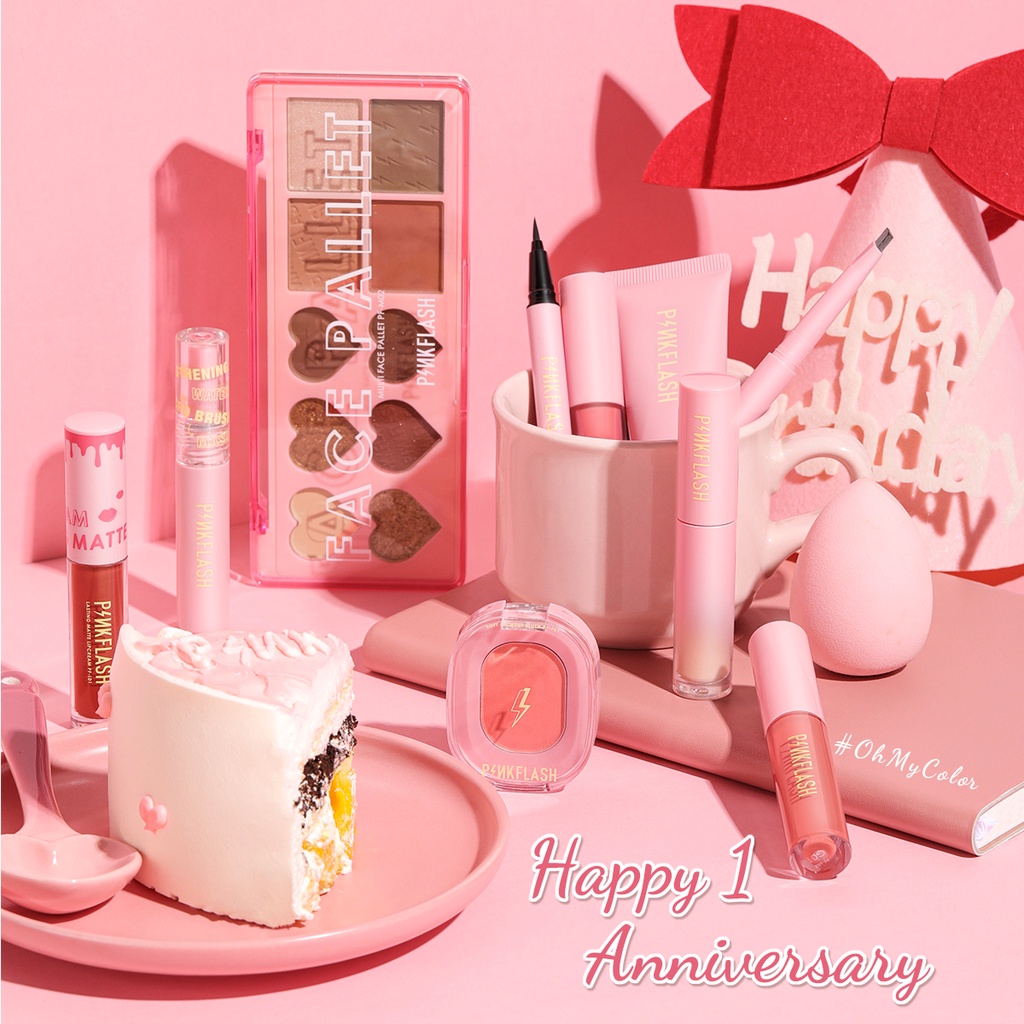 Jual PINKFLASH OhMyColor 1st Anniversary Makeup Beauty Sets The Hottest ...