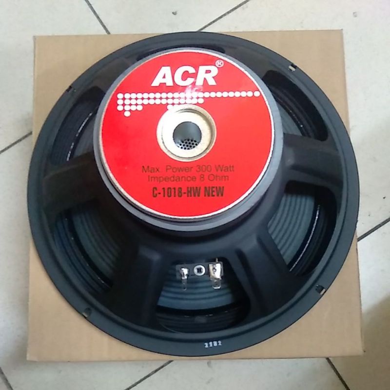 Jual SPEAKER ACR 10 inch C-1018-HW ACR FULLRANGE 300 Watt | Shopee ...