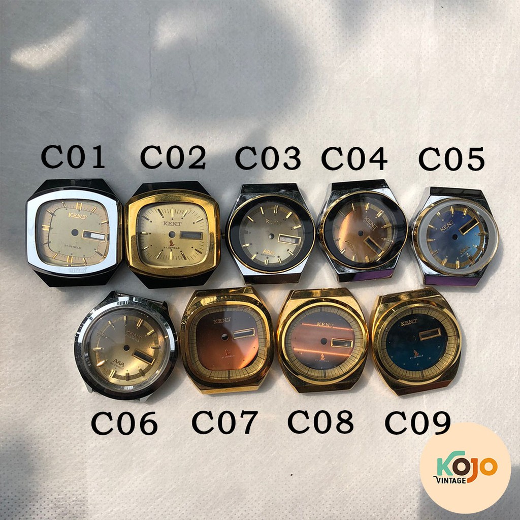 Jual Casing Jam Tangan Pria Jadul Vintage Kent | Shopee Indonesia