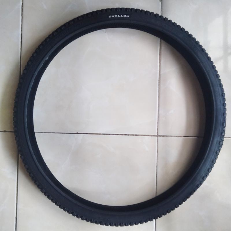 Jual Ban Luar Sepeda Swallow ukuran 24 x 1.75 Hitam polos | Shopee Indonesia