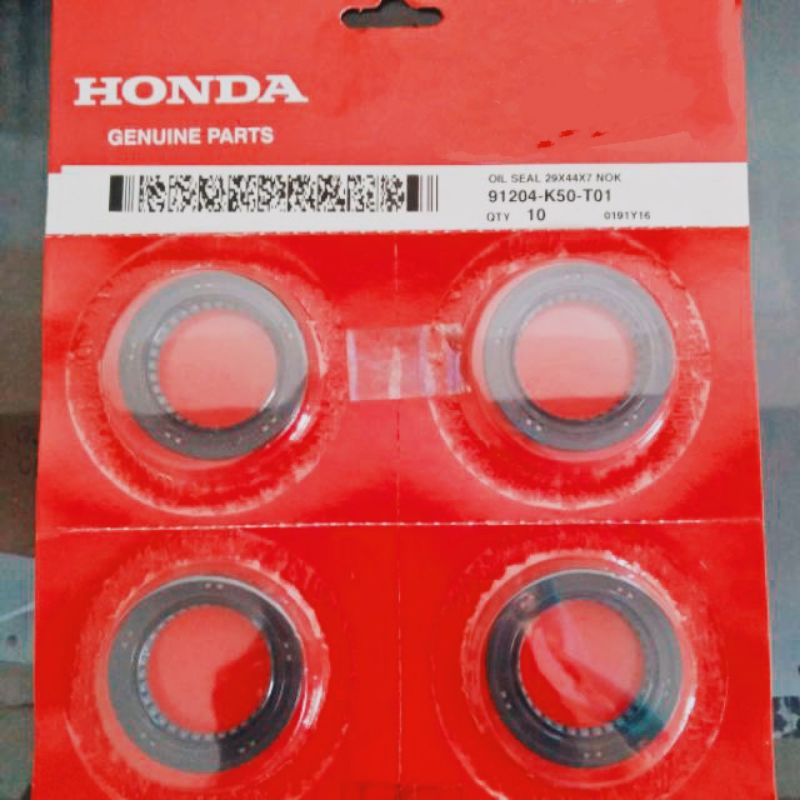 Jual 91204K50T01 seal gardan beat eco beat esp scoopy esp. original ahm ...