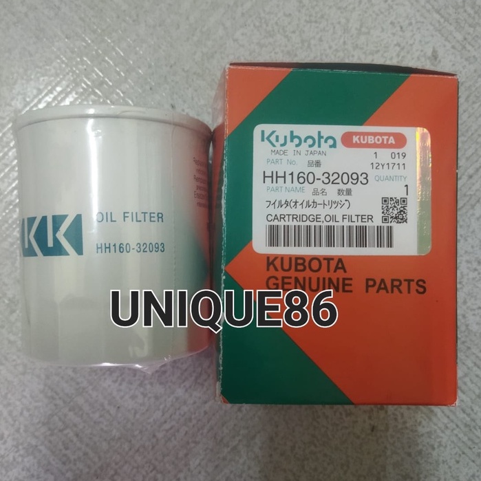 Jual Oil Filter HH160-32093 Kubota | Shopee Indonesia