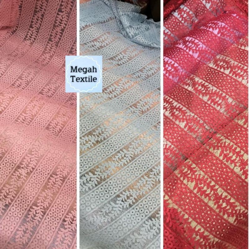 Jual Kain Broklat jepang salur glitter cantik | Shopee Indonesia