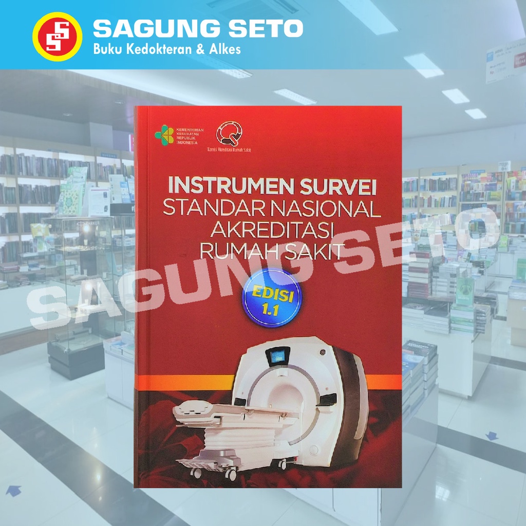 Jual BUKU INSTRUMEN SURVEI STANDAR NASIONAL AKREDITASI RUMAH SAKIT -KARS | Shopee Indonesia