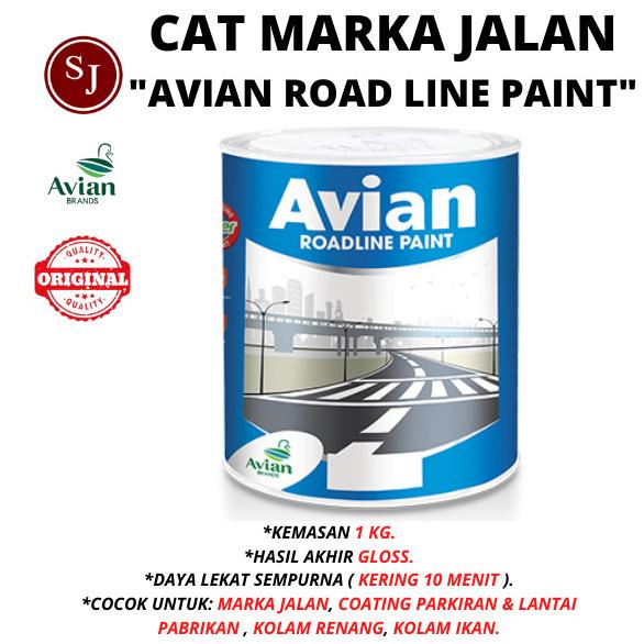 Jual Cat Marka Jalan AVIAN 1KG / Roadline Paint | Shopee Indonesia
