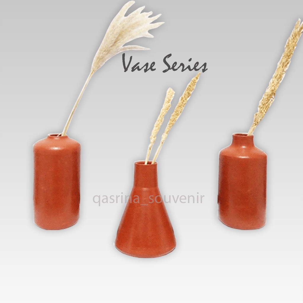 Jual VASE CLAY/ VAS BOTOL/ VAS ESTETIK | Shopee Indonesia