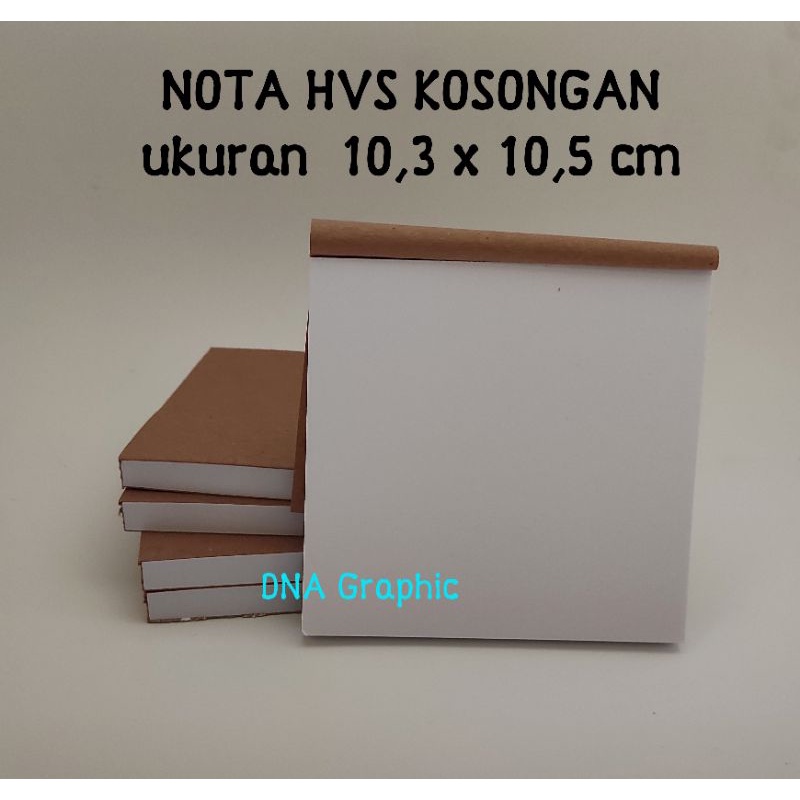 Jual NOTA KOSONGAN HVS Isi 100 lembar | Shopee Indonesia