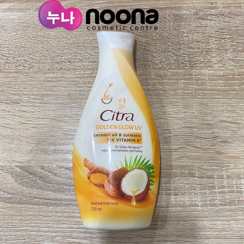 Jual CITRA BODY LOTION GOLDEN GLOW UV COCONUT 210ML / N007837 | Shopee ...