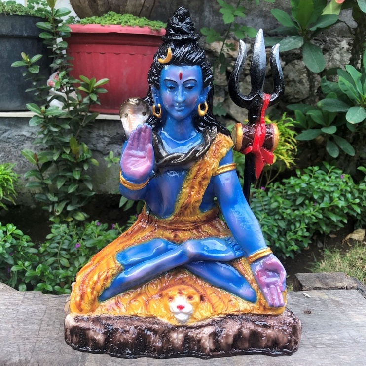 Jual PATUNG DEWA SIWA/PATUNG SIWA RESIN/PATUNG DEWA SIVA/MAHADEV STATUE ...