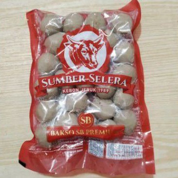 Jual Sumber Selera Bakso Sapi SB Premium / Kebon Jeruk 350g isi 25 ...