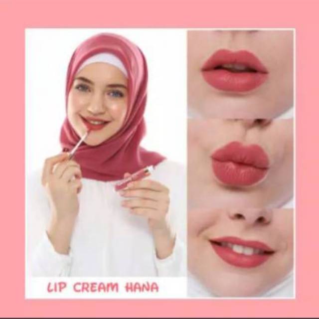 Jual Lipcream Shade HANA (pink) | Shopee Indonesia