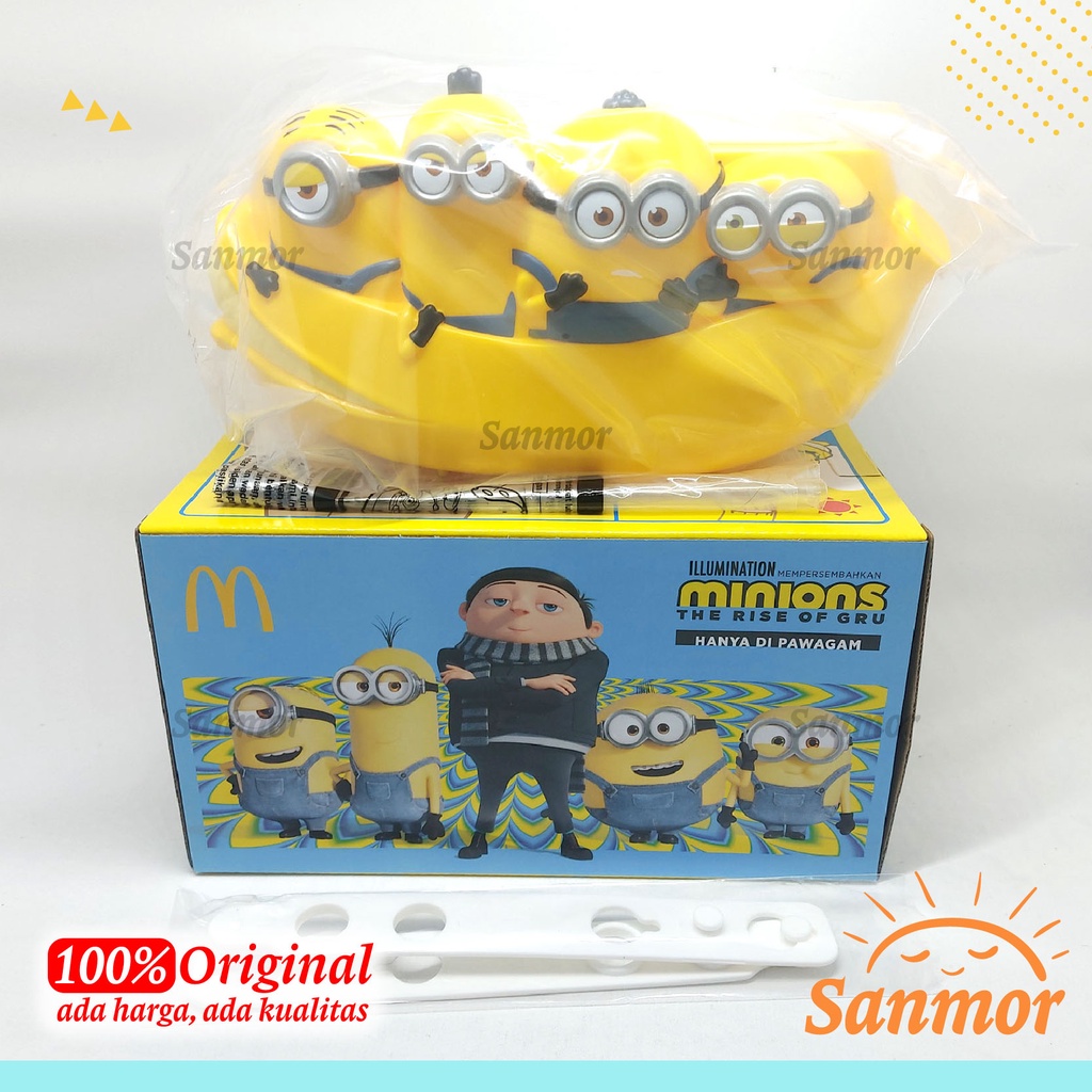 Jual Minions 2 The Rise of Gru Tray - Mcdonalds Mcdonald MCD Limited ...