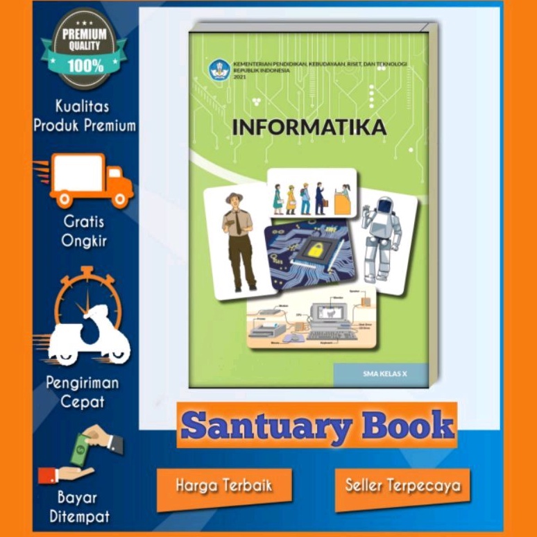Jual Buku/Modul Informatika SMA SMK kelas X | Shopee Indonesia