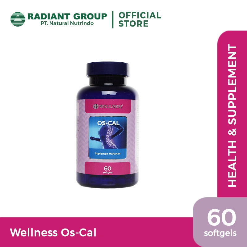 Jual Wellness Os-Cal - 60 Softgels | Shopee Indonesia