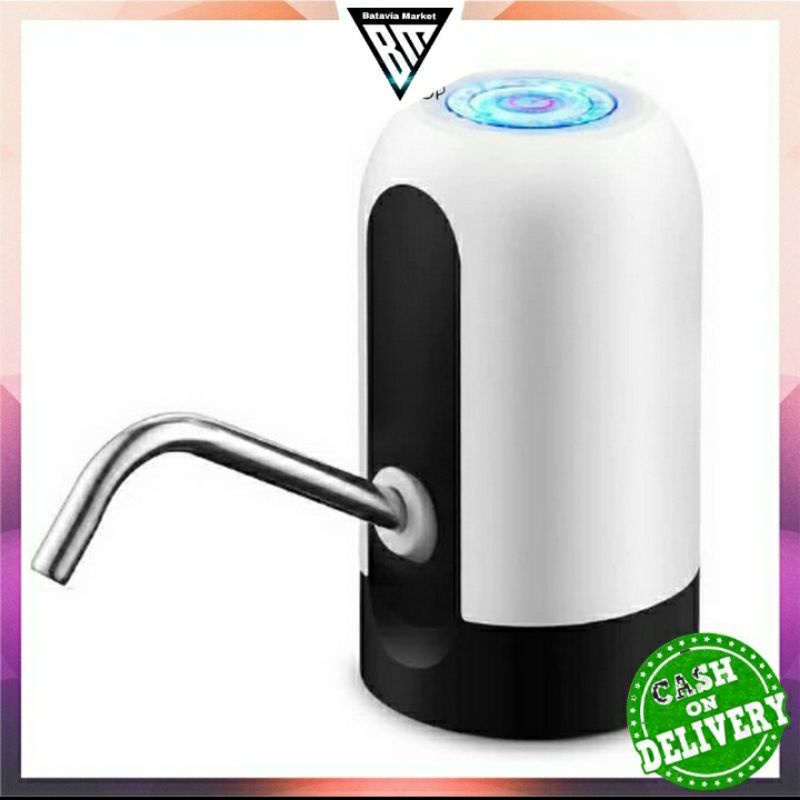 Jual Pompa Galon Elektrik Dispenser Air Listrik Portable Water LED ...
