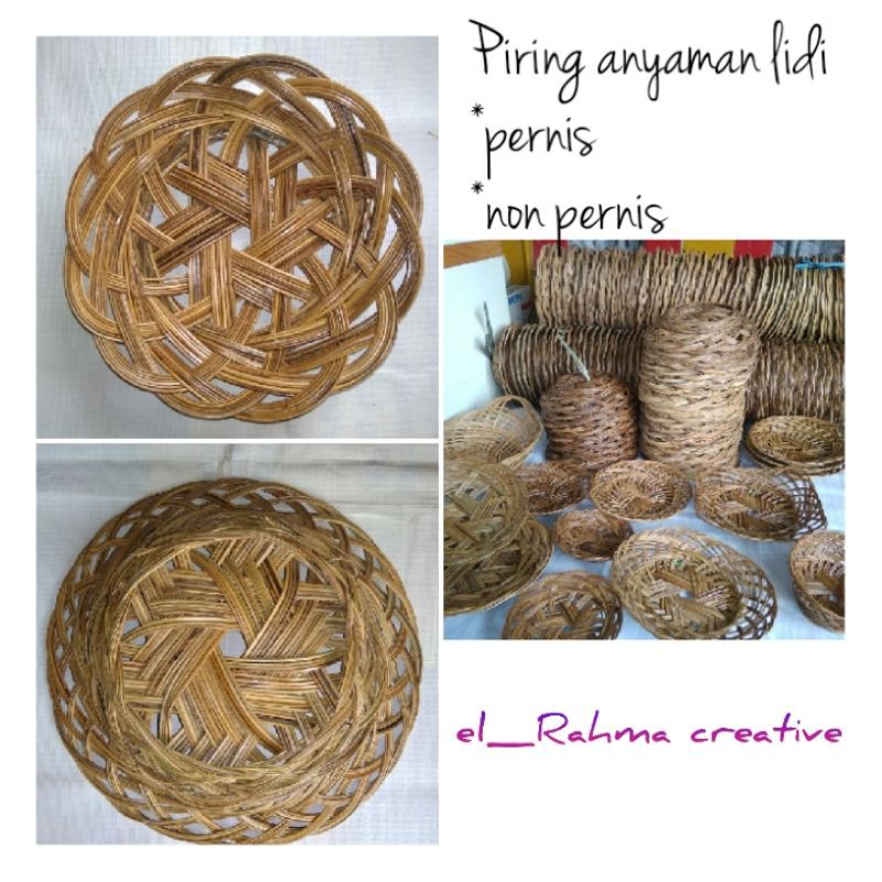 Jual Terlaris Piring Anyaman lidi 50Pcs | Shopee Indonesia