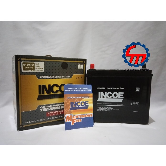 Jual Aki accu Kering Incoe Astra MF NS60 12v 45Ah Avanza Xenia Rush Terios Esteem Apv Escudo ...