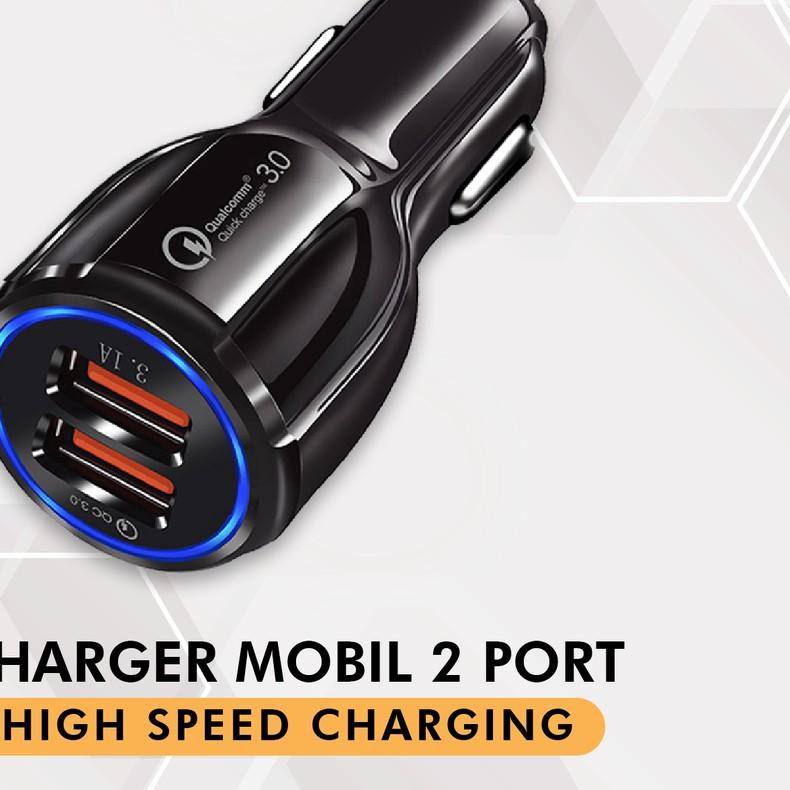Jual Giime.Id - 2 Port Charger Mobil Fast Charging Tahan Lama Original ...