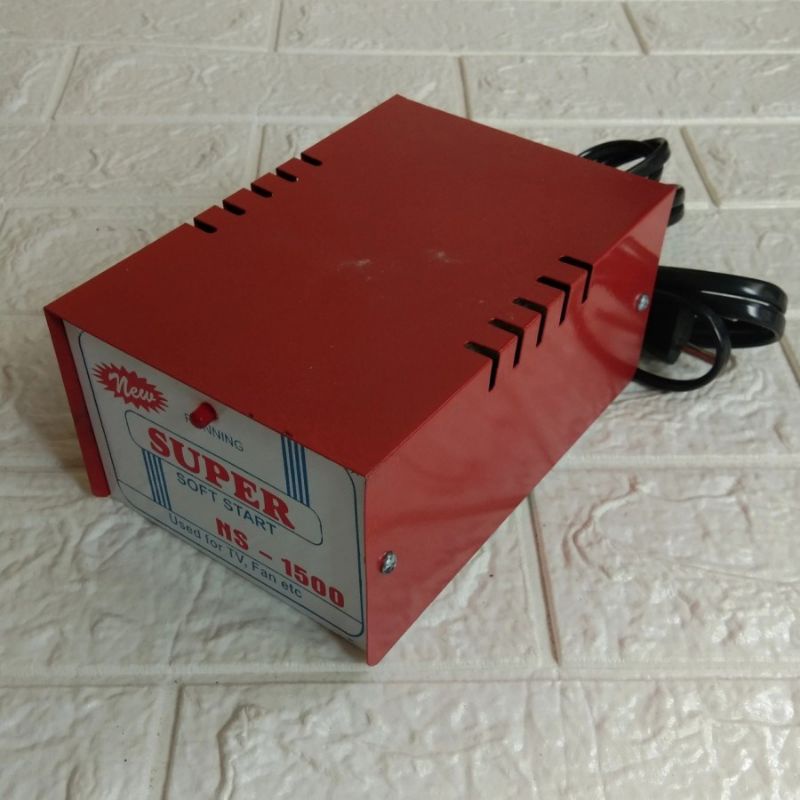 Jual inverator / slowstart /soft start /auto start power starting super ...