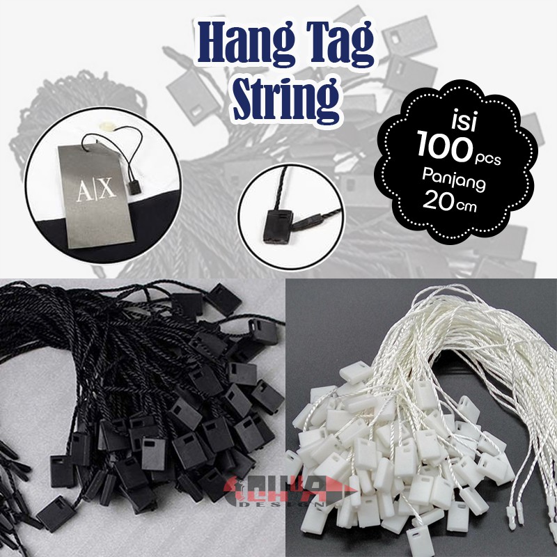 Jual HANG TAG STRING / TALI HANG TAG / LOOP PIN | Shopee Indonesia
