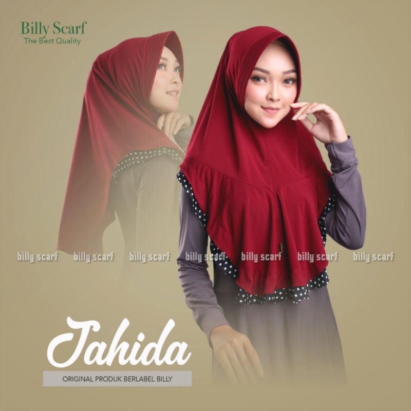 Jual Jilbab Khimar Instan Simpel Jahida Ori Billy Hijab | Shopee Indonesia