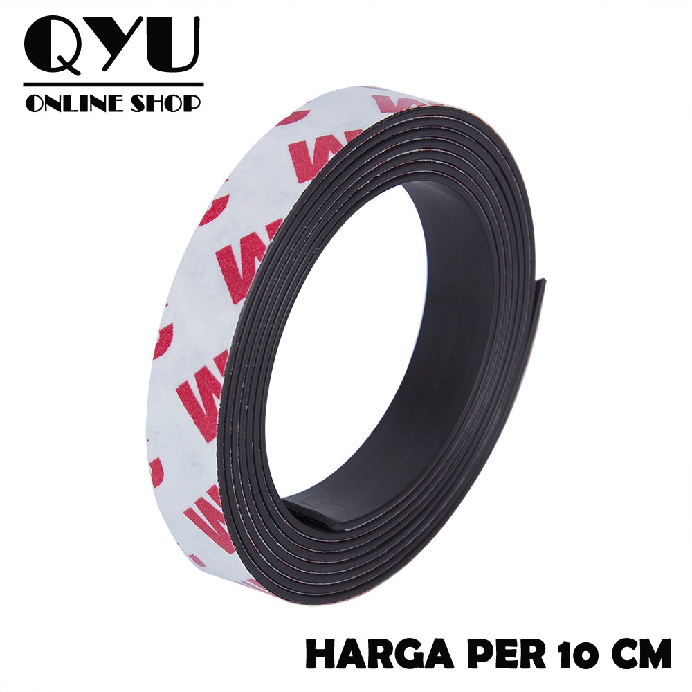 Jual Magnet Strip Flexible 10x2mm Sticker 3M | Shopee Indonesia