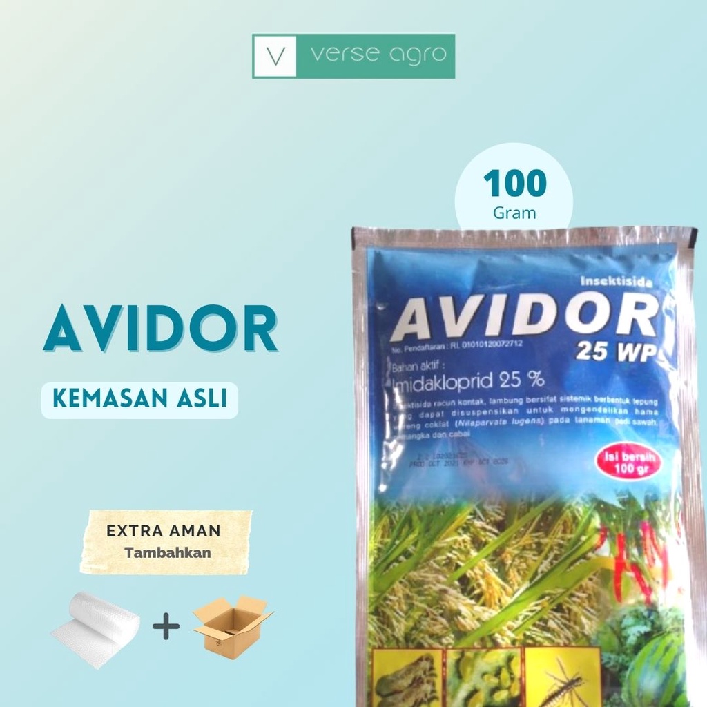 Jual INSEKTISIDA AVIDOR 25 WP 100 GRAM - INSEKTISIDA OBAT HAMA OBAT ...