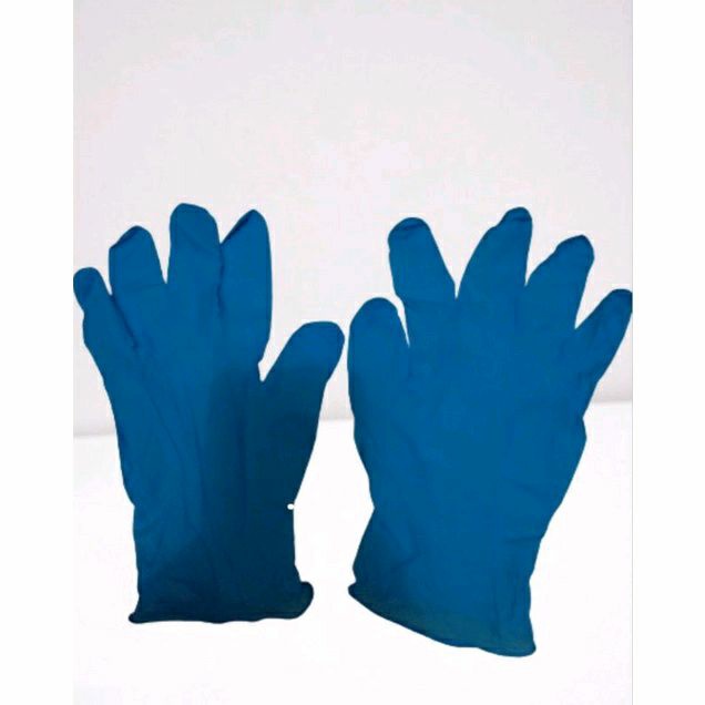 Jual SARUNG TANGAN NITRILE WARNA BIRU SEPASANG (2Pcs) | Shopee Indonesia