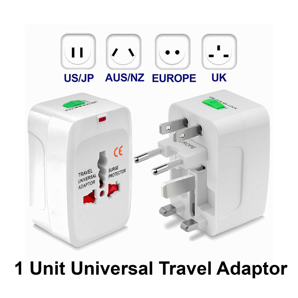Jual Universal Travel Adaptor All In One International Charger / Iplug ...