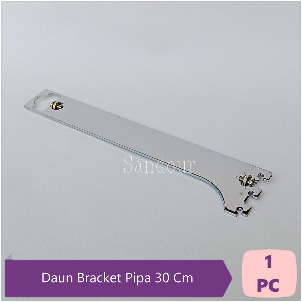 Jual Daun Bracket Pipa 30 Cm Siku Braket Besi Penyangga Pipa Kotak Bulat Sandour SPP | Shopee ...