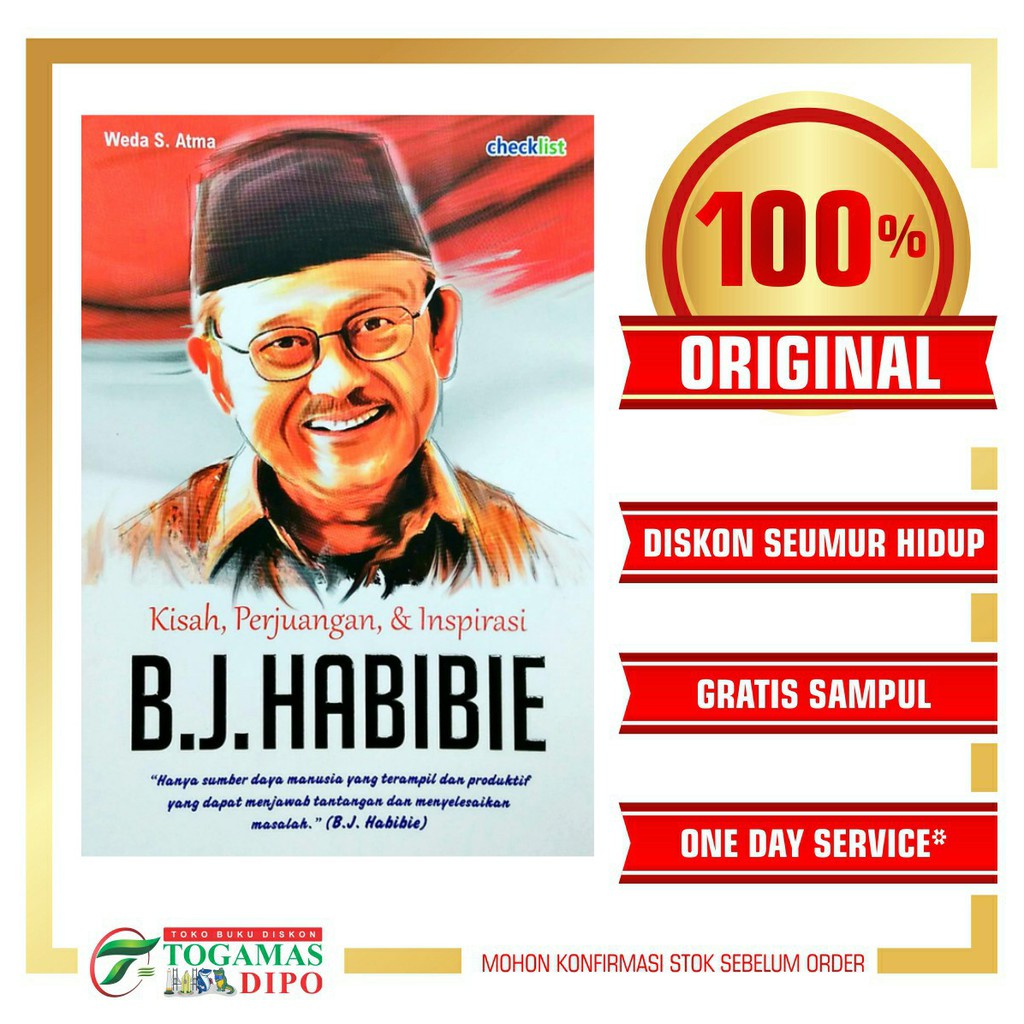 Jual B.J. HABIBIE - KISAH PERJUANGAN & INSPIRASI | Shopee Indonesia Jual B.J. HABIBIE - KISAH PERJUANGAN & INSPIRASI | Shopee Indonesia