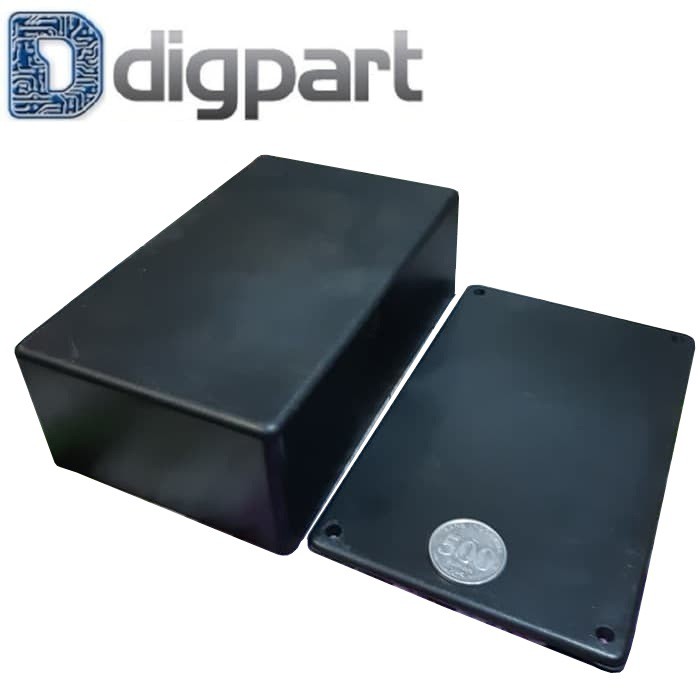 Jual Box Project X6 Hitam Plastik 185x115x65 mm Case Enclosure for ...