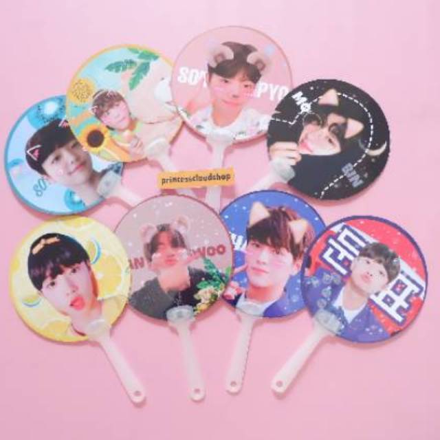 Jual HANDFAN KPOP CUSTOM (MINIMAL ORDER 6PCS) | Shopee Indonesia