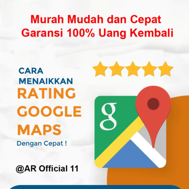 Jual Review Google Maps / Ulasan Google Maps / Rating Google Maps GARANSI 100% BERKUALITAS ...
