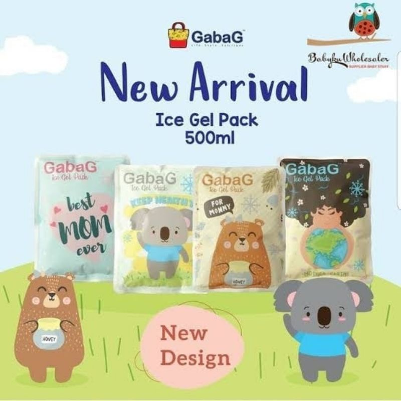Jual Ice Gel Pack Gabag Besar 500 ml | Shopee Indonesia