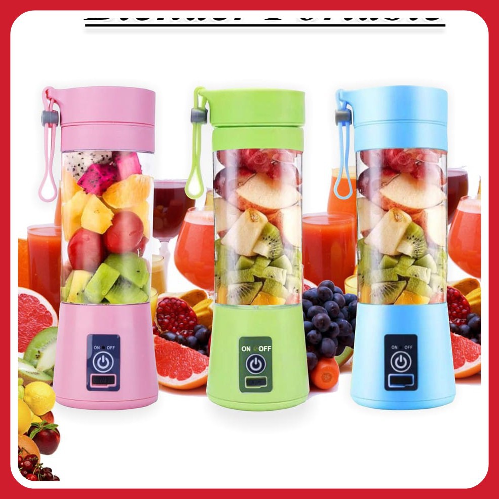 Jual Blender Mini Portable USB / Blender Rechargeable / Blender Jus ...