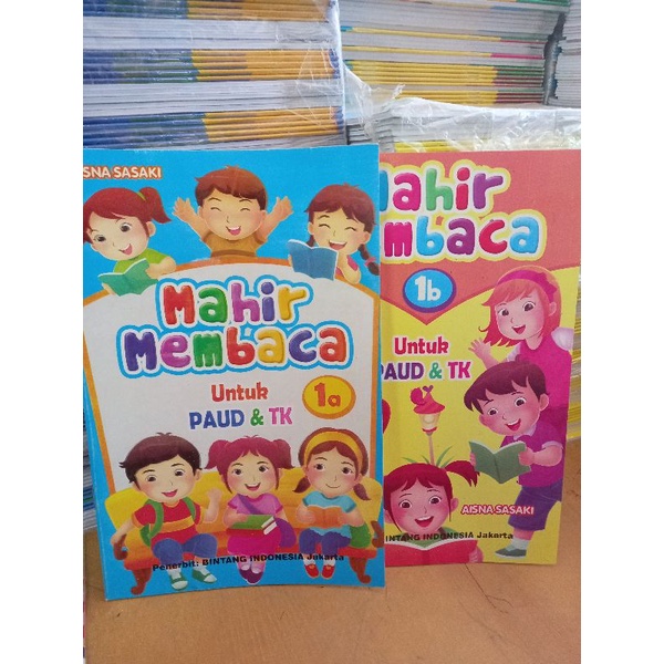 Jual Buku Mahir Membaca Untuk PAUD & TK Jilid 1a /1b | Shopee Indonesia