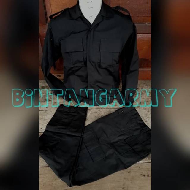 Jual Seragam PDL BRIMOB Hitam | Shopee Indonesia